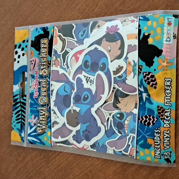 Disney | Other | Disney Stitch 8 Vinyl Decals Bundle Only 2or More ...